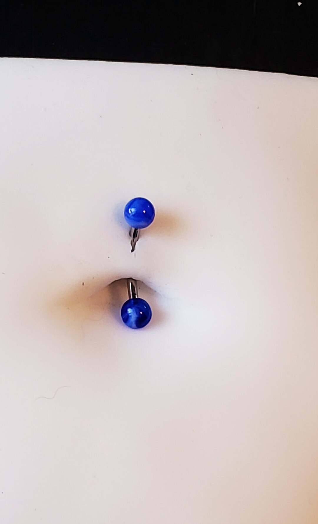 Acrylic Swirl Plus Size Belly Button Rings Various Colors Multiple ...