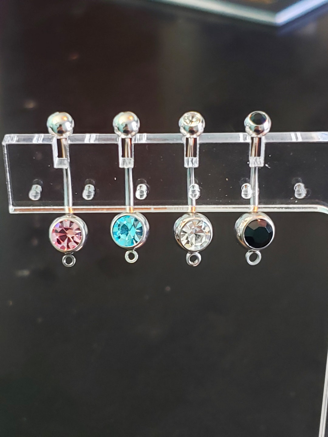 Add a Charm Plus Size Belly Button Rings 14mm Various Colors to Choose ...
