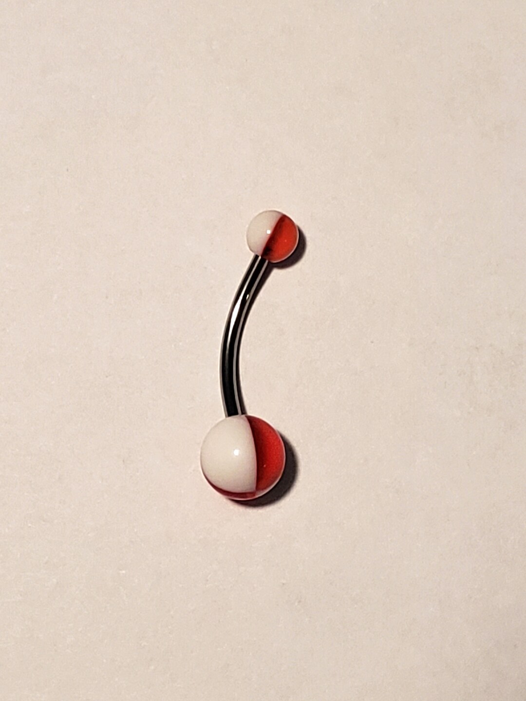 Beach Ball Red Plus Size Belly Button Button Ring Multiple Sizes - Etsy