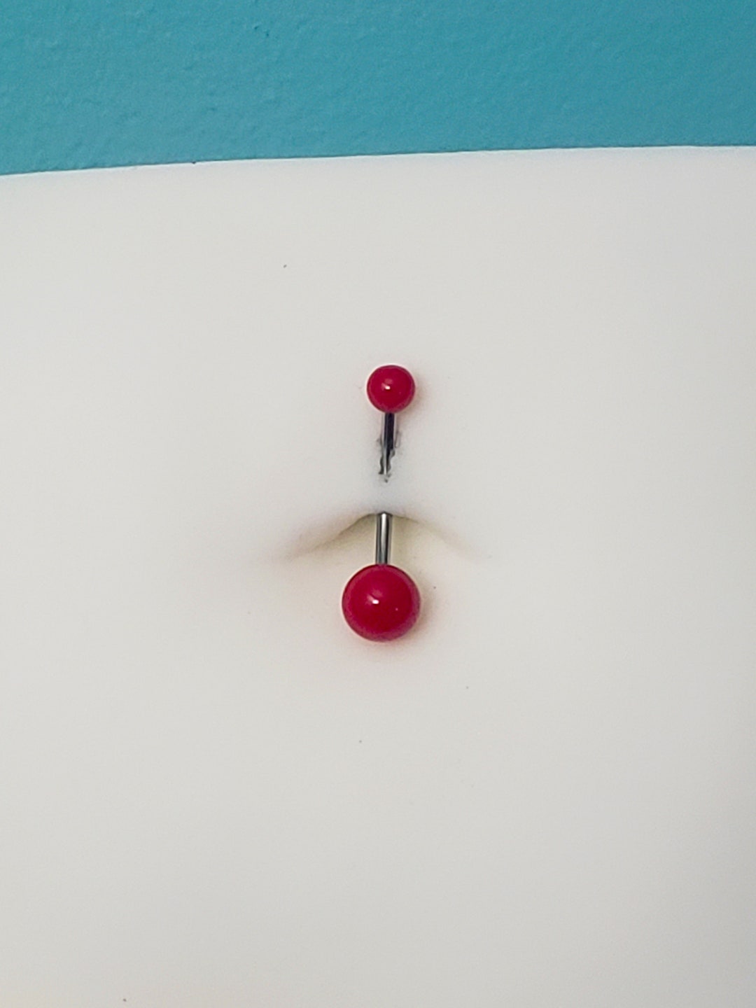 Acrylic Stainless Steel Plus Size Belly Button Rings Multiple Sizes - Etsy