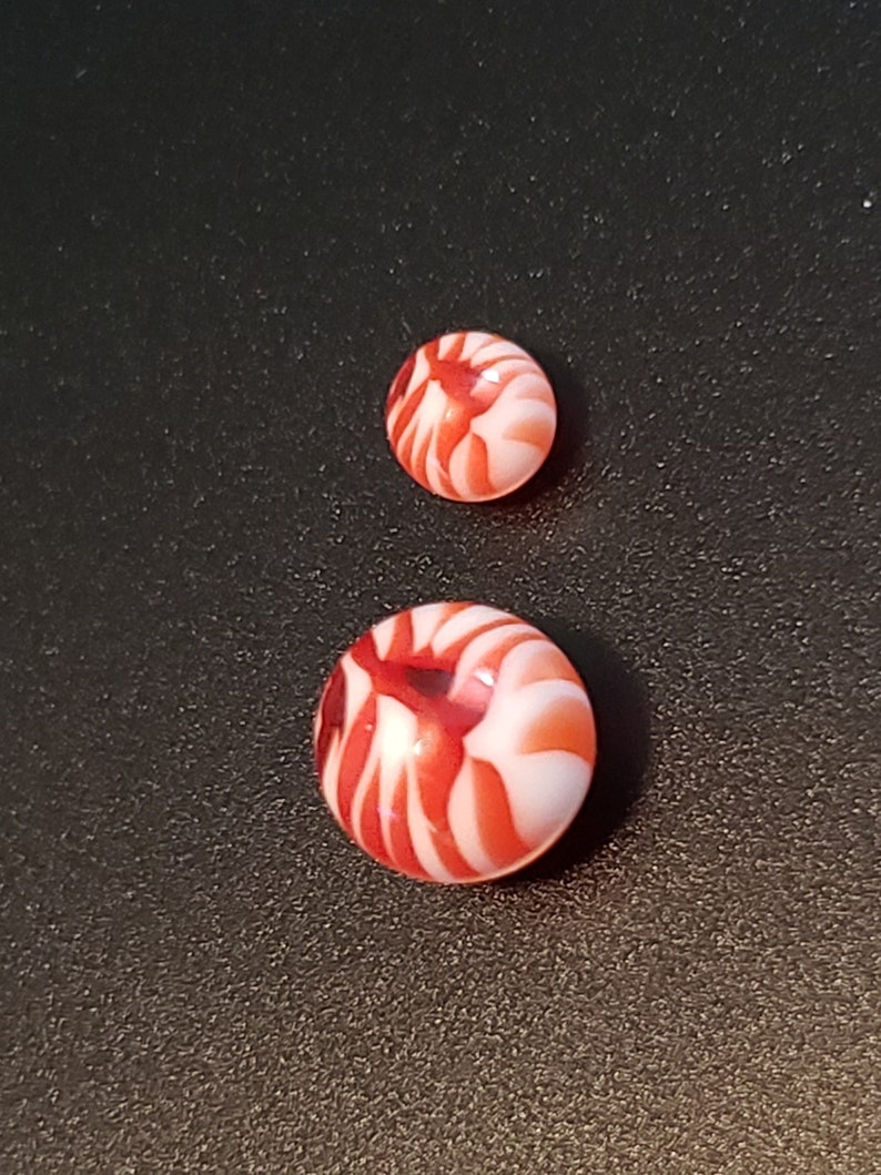 Striped Acrylic Plus Size Belly Button Button Ring Multiple Sizes - Etsy