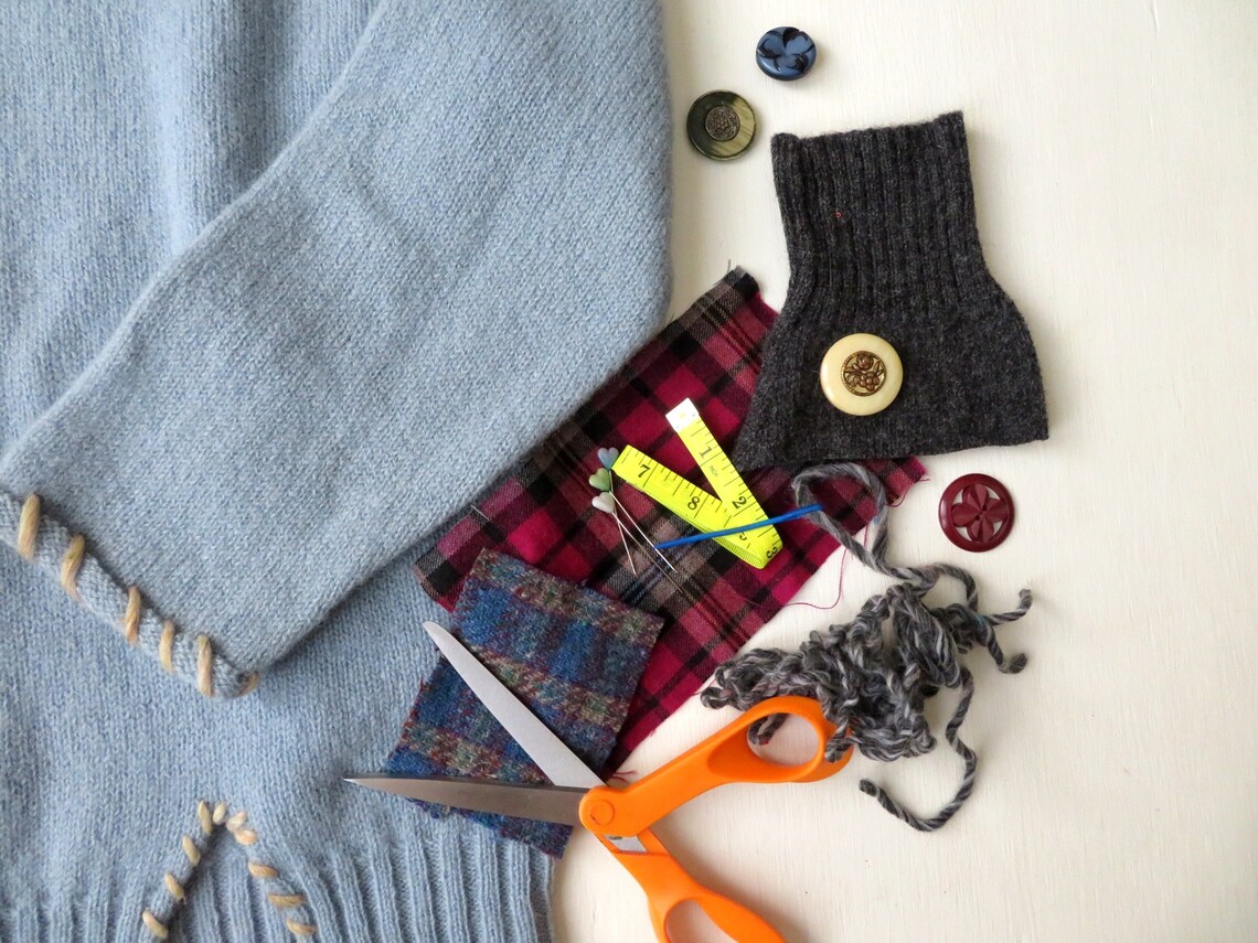 Sweater Tutorial Altered Clothing Upcycle and Re-fashion a | Etsy