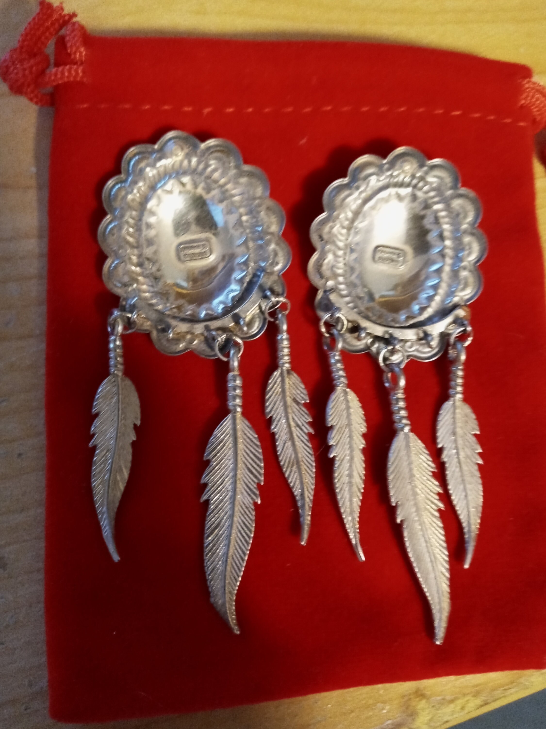 Vintage Kabana Sterling Silver Conchos With Signature on Back. - Etsy