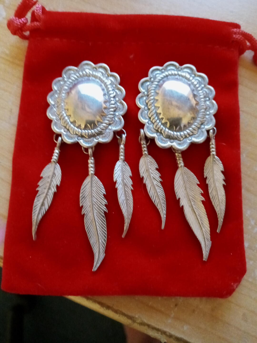 Vintage Kabana Sterling Silver Conchos With Signature on Back. - Etsy