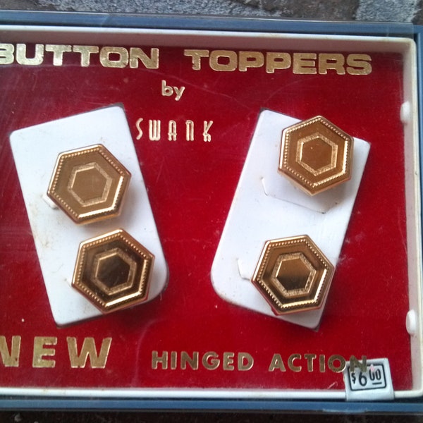 Swank Gold Tone Clip - Etsy