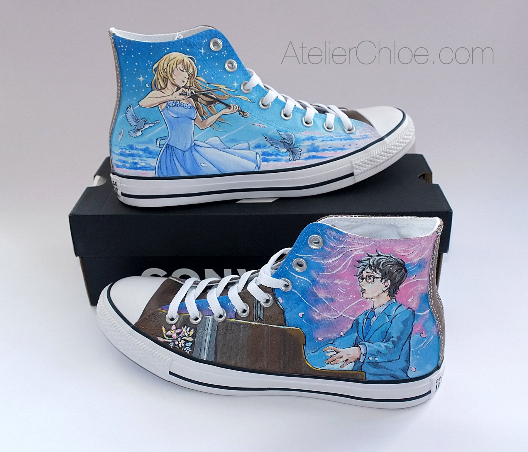 Anime Converse Shoes