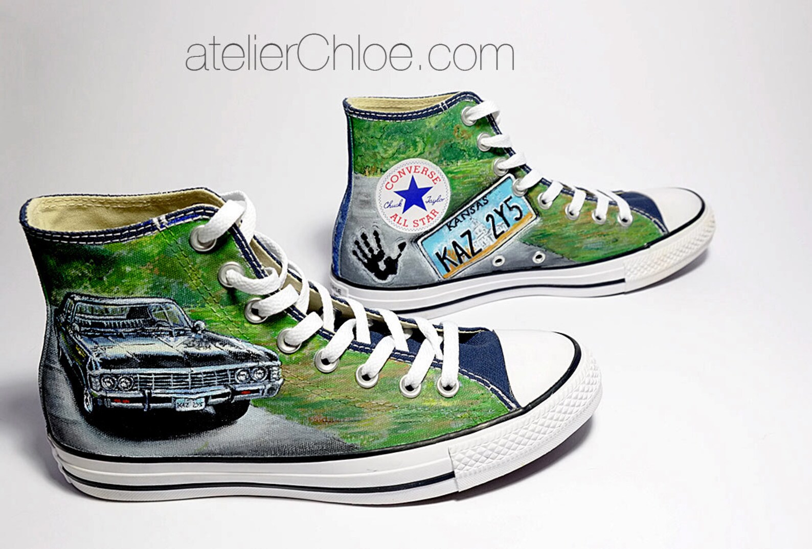 Custom Movies Shoes Painted Converse Custom Vans Character | Etsy