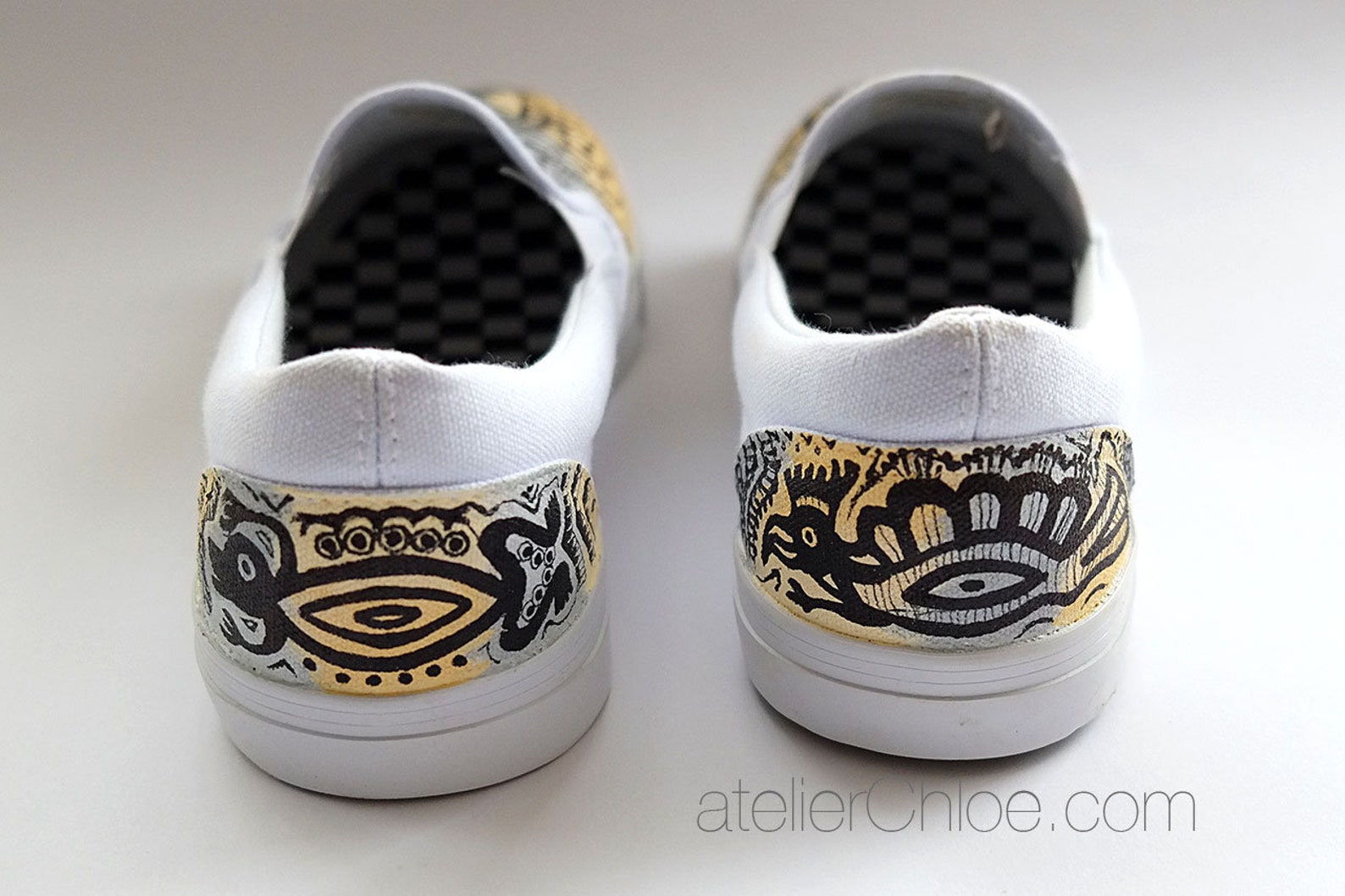 Custom Vans Shoes Painted Tribal Vans Custom Aztec Shoes - Etsy