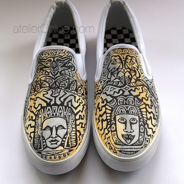 Tribal Shoes - Etsy