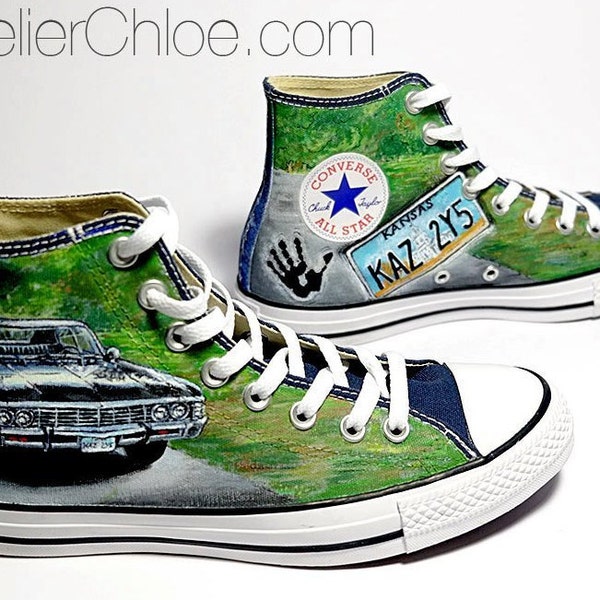 Hand Painted Shoes - Etsy