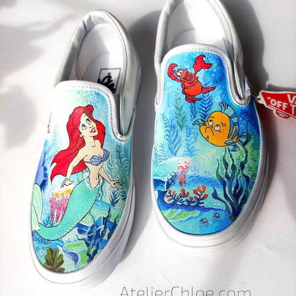 Custom Painted Vans - Etsy