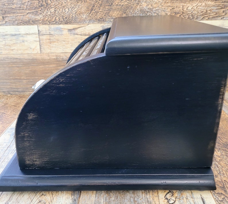 BREADBOX FRENCH COUNTRY, French Farmhouse, Small Breadbox, Tambour Door ...