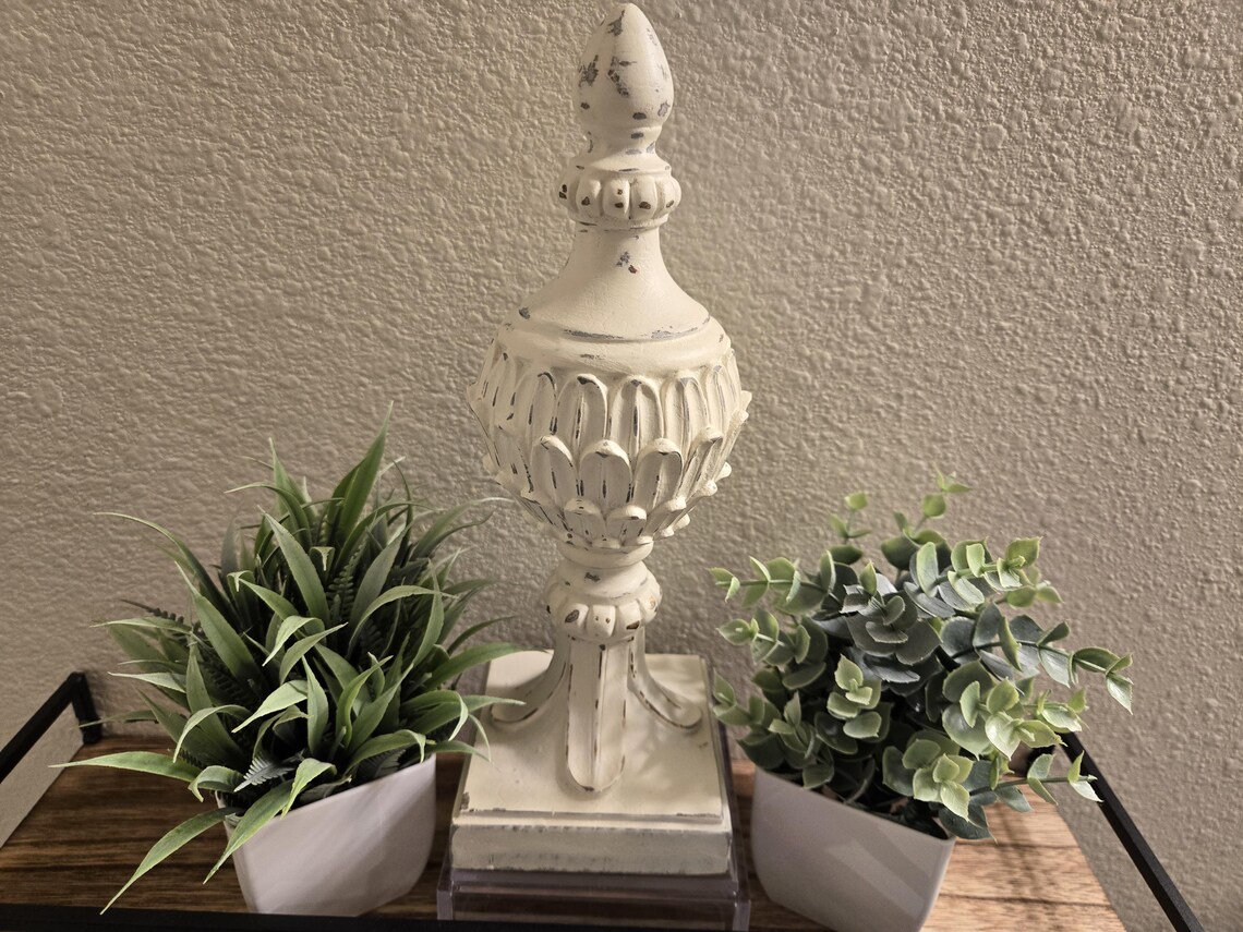 DECORATIVE FINIAL 10, French Country, Shabby Chic, Cottage Core, - Etsy