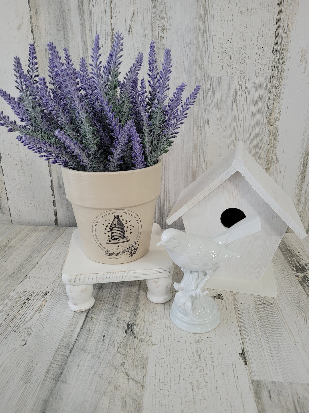 FRENCH FLOWER POT, With Lavender, French Country, French Farmhouse ...