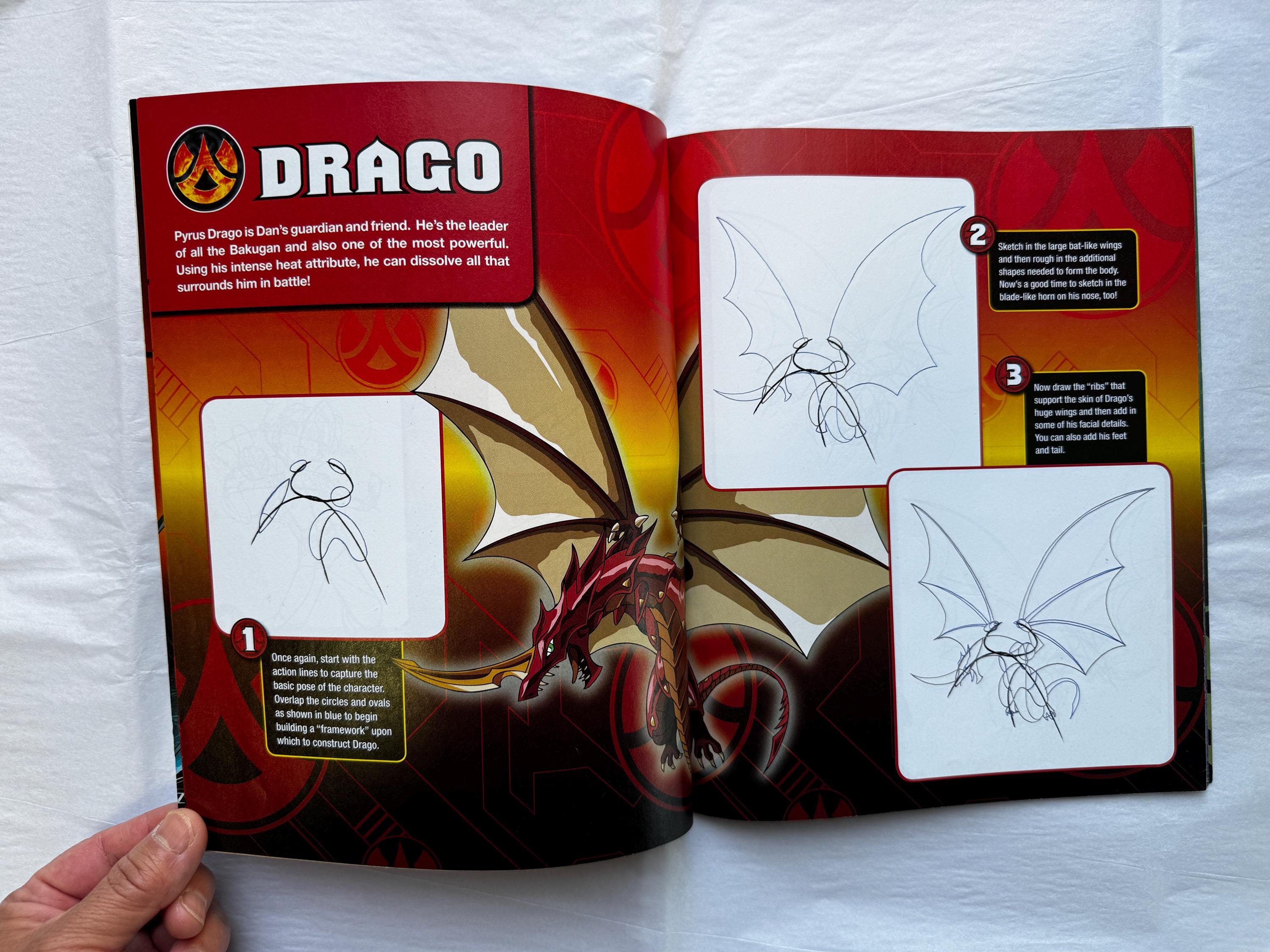 How to Draw Bakugan Battle Brawlers | Scholastic Drawing Guide ...