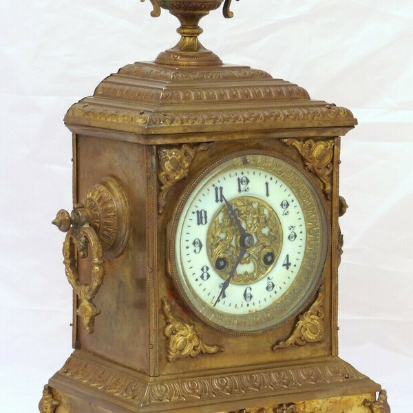 Antique French Clock Movement - Etsy