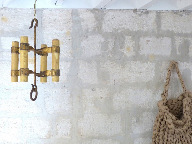 Gorgeous French Medieval Gothic Style Chandelier Ceiling 1900 Gilded ...