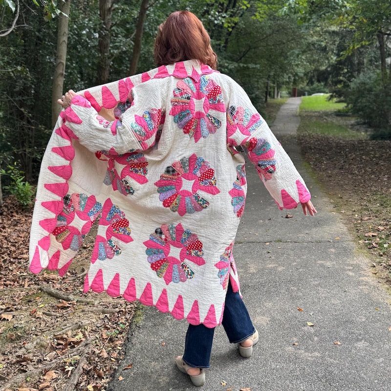 Quilt Duster Coat Xxl - Etsy
