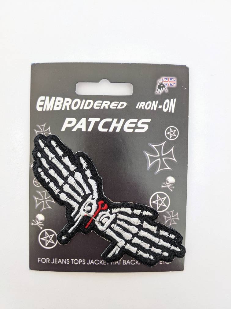 90s/y2k Deadstock Vintage Gothic Iron-on Patches - Etsy
