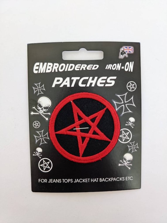 90s/Y2K Deadstock Vintage Gothic Iron-on Patches - Gem