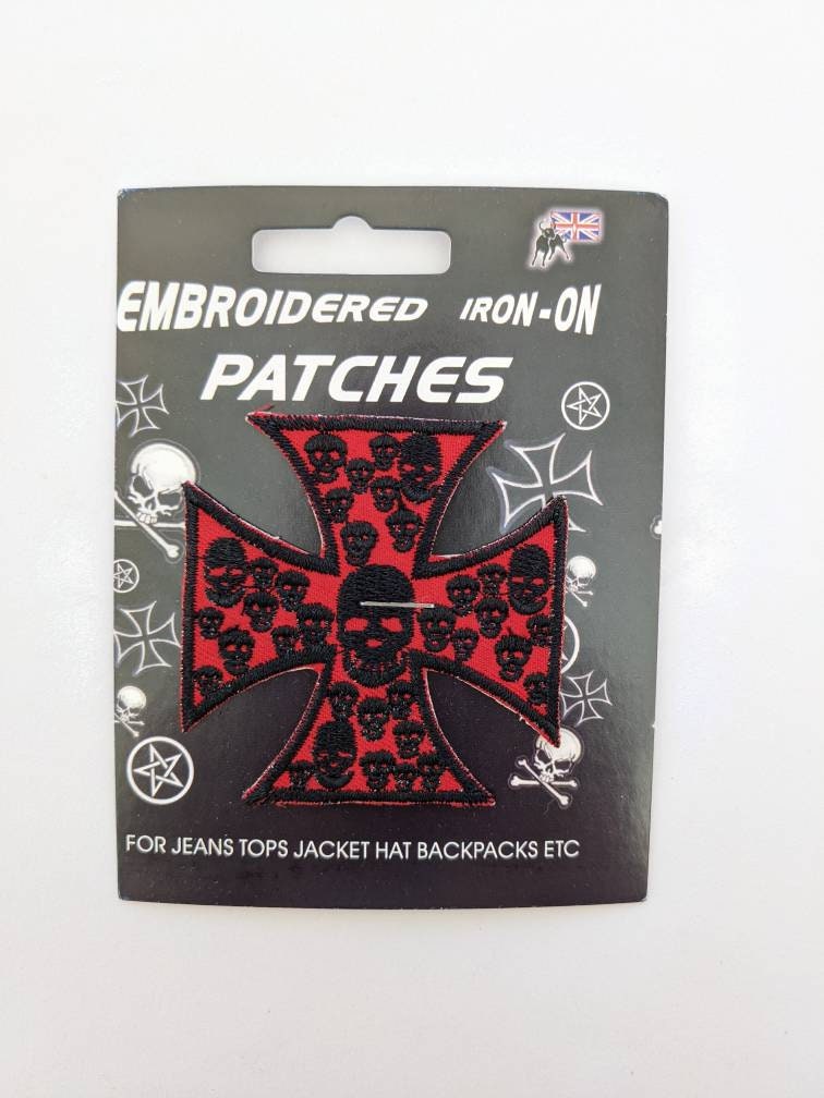 90s/y2k Deadstock Vintage Gothic Iron-on Patches - Etsy