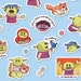 Nanalan Stickers Vol.3 DIGITAL DOWNLOAD | 13 Unique Designs Cute ...