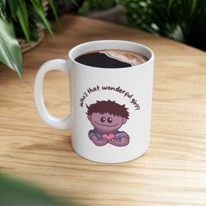 Who's That Wonderful Girl? Cute Nanalan Mug | Mona Matthew Friendship ...