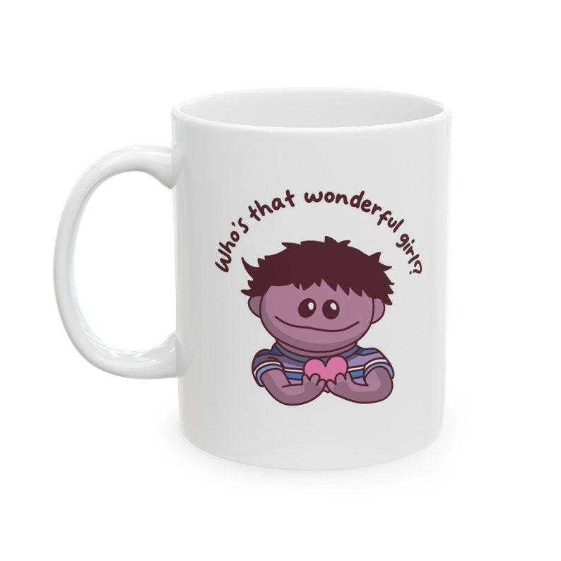 Who's That Wonderful Girl? Cute Nanalan Mug | Mona Matthew Friendship ...