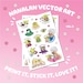 Nanalan Stickers Vol.2 DIGITAL DOWNLOAD | 12 Unique Designs Cute ...