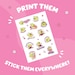 Nanalan Stickers DIGITAL DOWNLOAD | 12 Unique Designs Cute Stationery ...