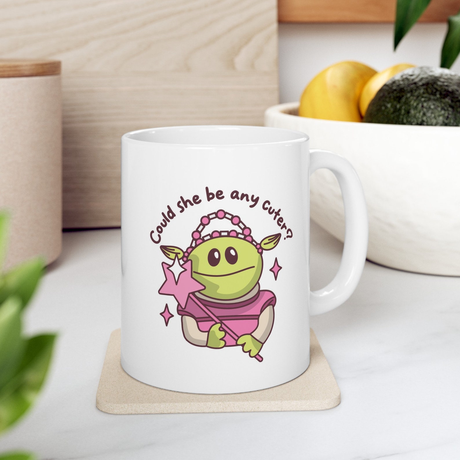 Who's That Wonderful Girl? Cute Nanalan Mug | Mona Matthew Friendship ...