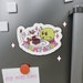 Mona & Russell Tummy Ache Magnet | Custom Nanalan Magnet | Die-cut ...