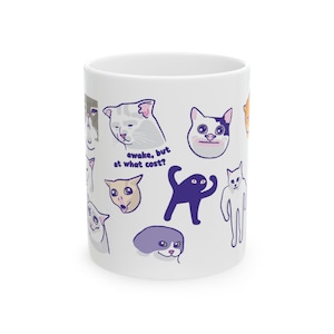 Iconic Cat Meme Mug Ultimate Compilation | Funny Cat Mug, Personalized ...