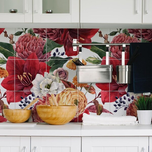 Tile Stickers Bathroom - Etsy UK