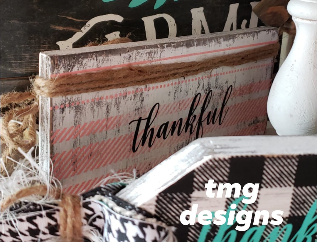 Thankful Farmhouse Sign Rae Dunn Inspired Everyday/spring Farmhouse ...