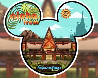Disneys Polynesian Village Resort - Etsy