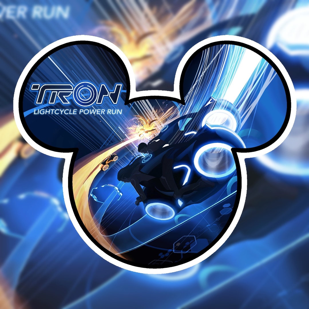 Tron: Lightcycle Run Sticker - Etsy