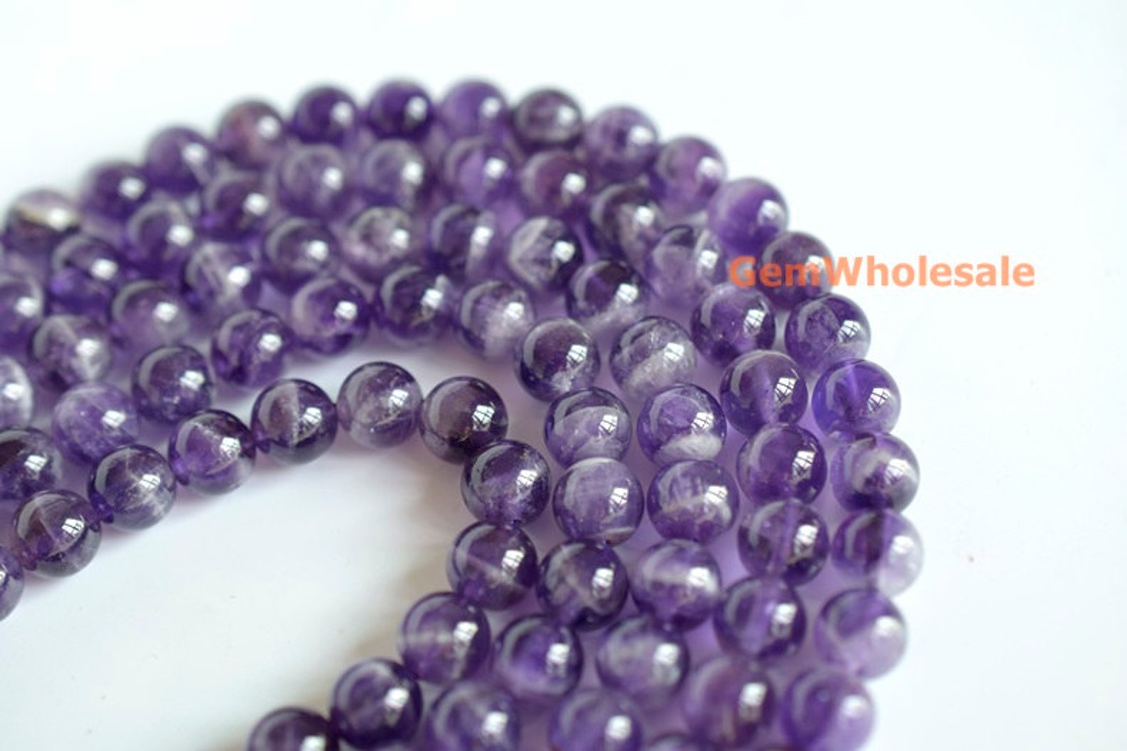 15 Dogtooth Amethyst Round Beads 8mm Natural Dogtooth - Etsy