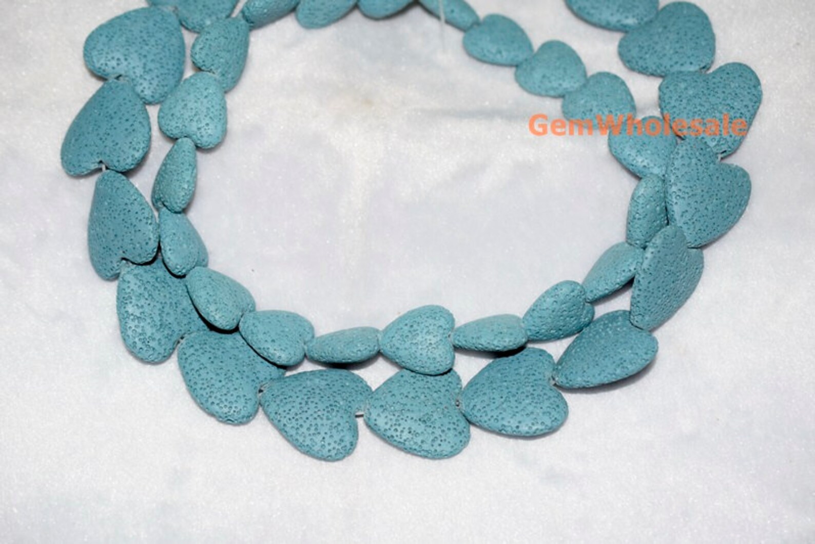 15.5 20mm/28mm Light Blue Lava Heart Pendant Blue Lava - Etsy