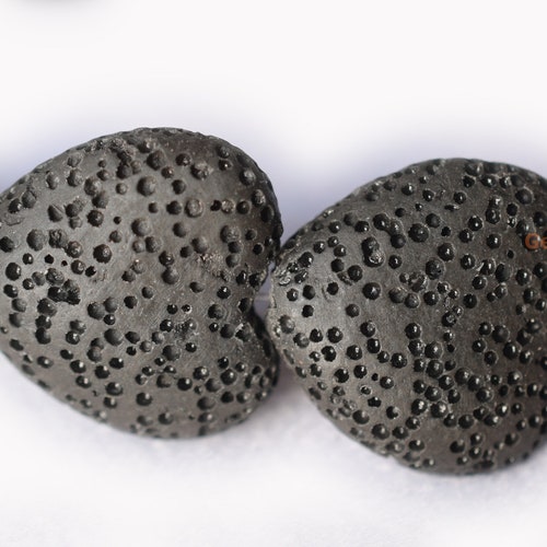 15.5 Purple Lava Heart Pendant 20mm/28mm Purple Lava - Etsy