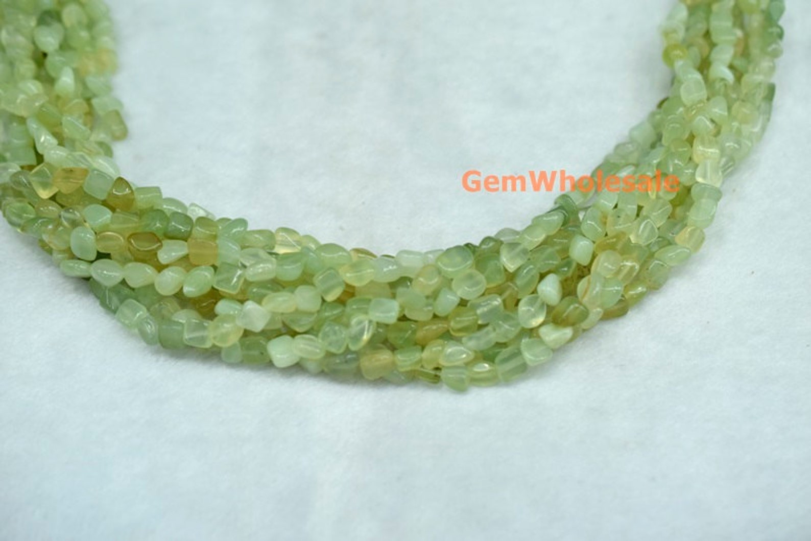 15.5 57mm New Jade Pebbles Beads Small New Jade - Etsy
