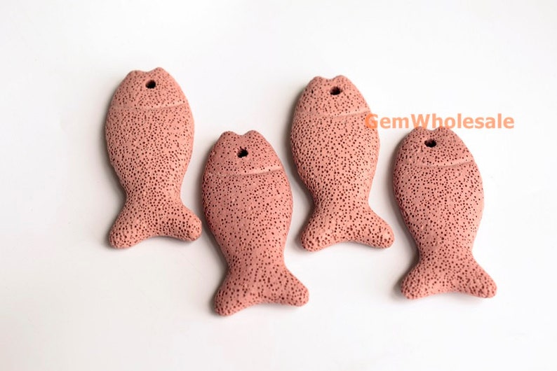 4PCS 30x70mm Light Red Lava Fish - Etsy
