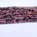 15.5" Rhodonite 2mm Round Beads, High Quality Rhodonite Semi-precious ...