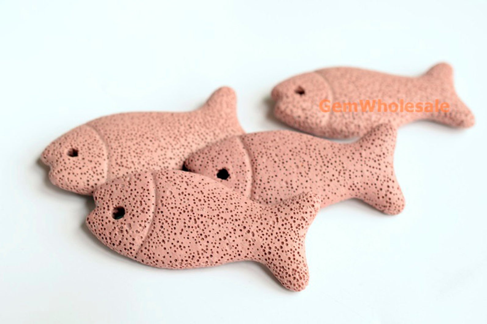 4PCS 30x70mm Light Red Lava Fish - Etsy