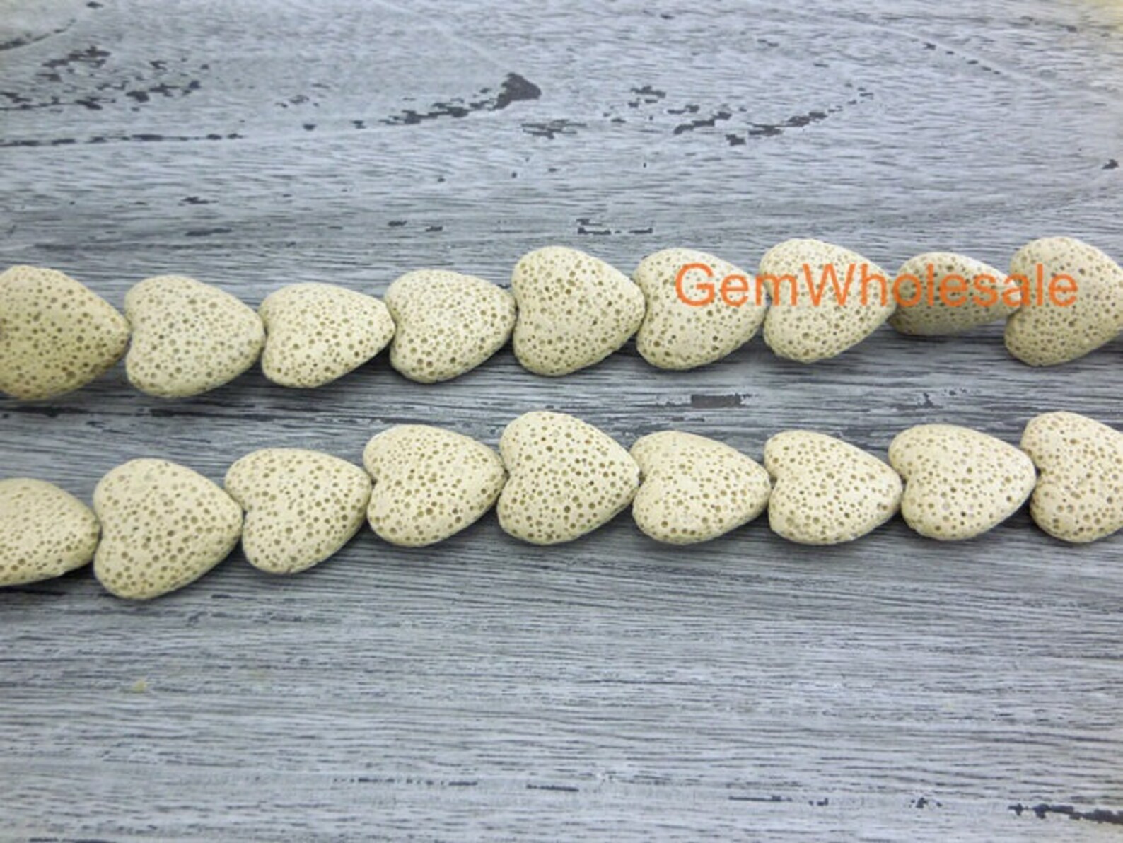 15.5 Beige Lava Heart Pendant 20mm/28mm Beige Lava - Etsy