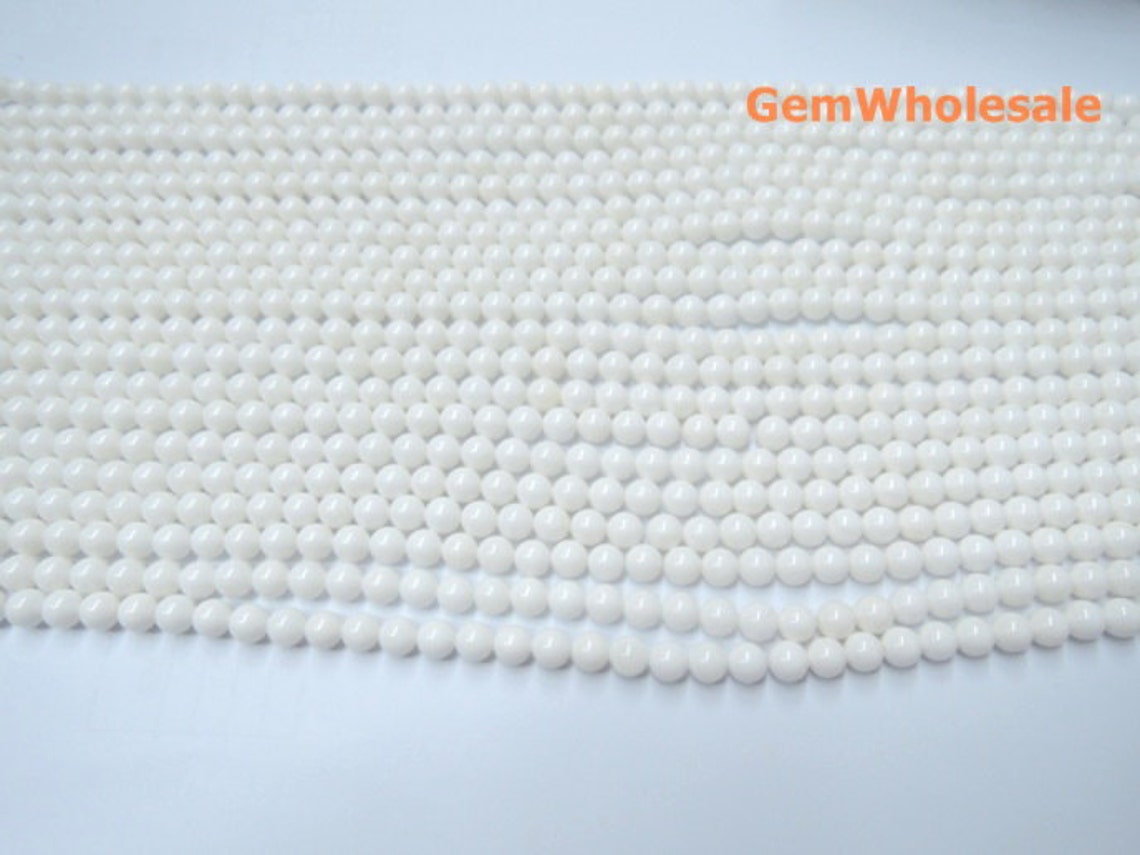 15.5 8mm/10mm/12mm Natural White Shell Round - Etsy