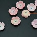 10PCS 10mm Pink MOP Flower Natural Queen Shell Flower - Etsy