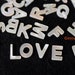 1pcs 10mm Natural White MOP Letters A-Z 26 Capitals Mother of Pearl ...