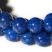 15.5" Dyed Dark Blue Jade 6mm/8mm/10mm/12mm Round Beads, Dark Blue ...
