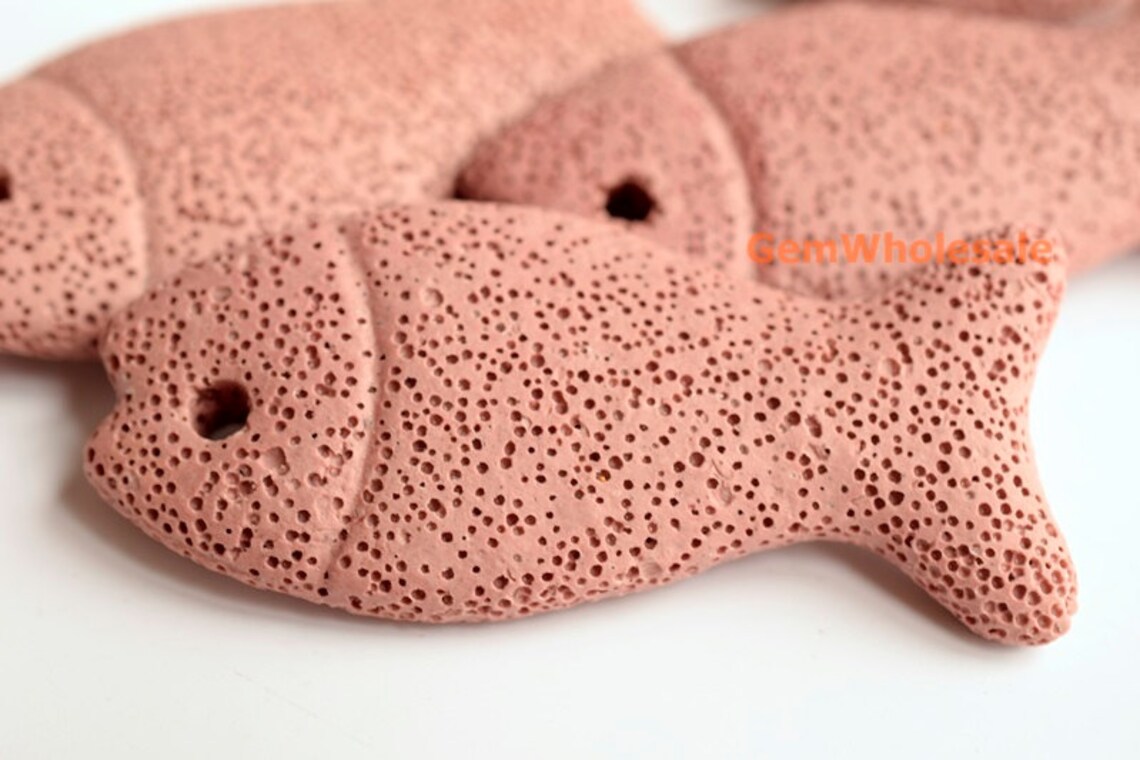 4PCS 30x70mm Light Red Lava Fish - Etsy